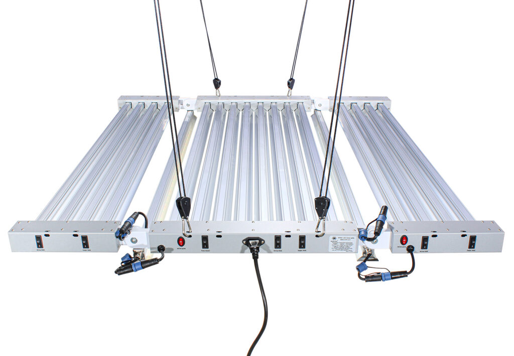 SpiderWise SP844 Total 800W 4X4Ft LED Grow Light System with Efficacy 2 ...